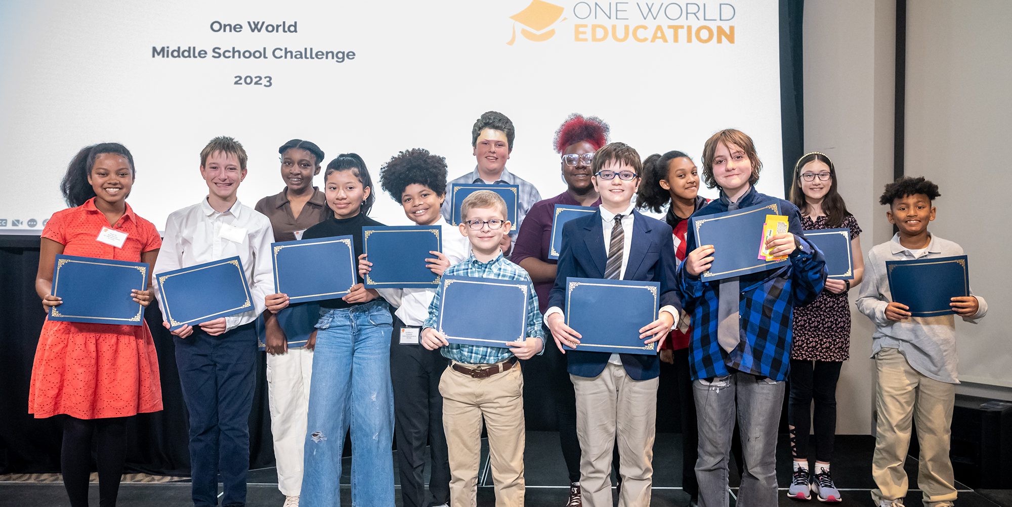 The 2023 Middle School Challenge Winners - One World Education